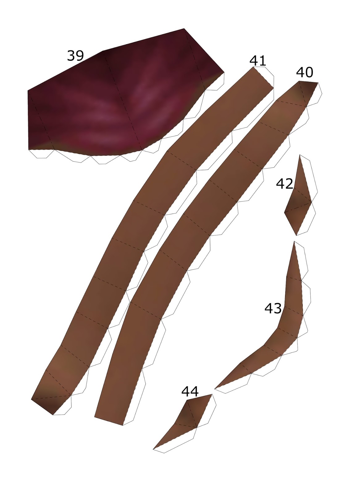 Bibi Leitura : PaperCraft Super Mario - Goomba