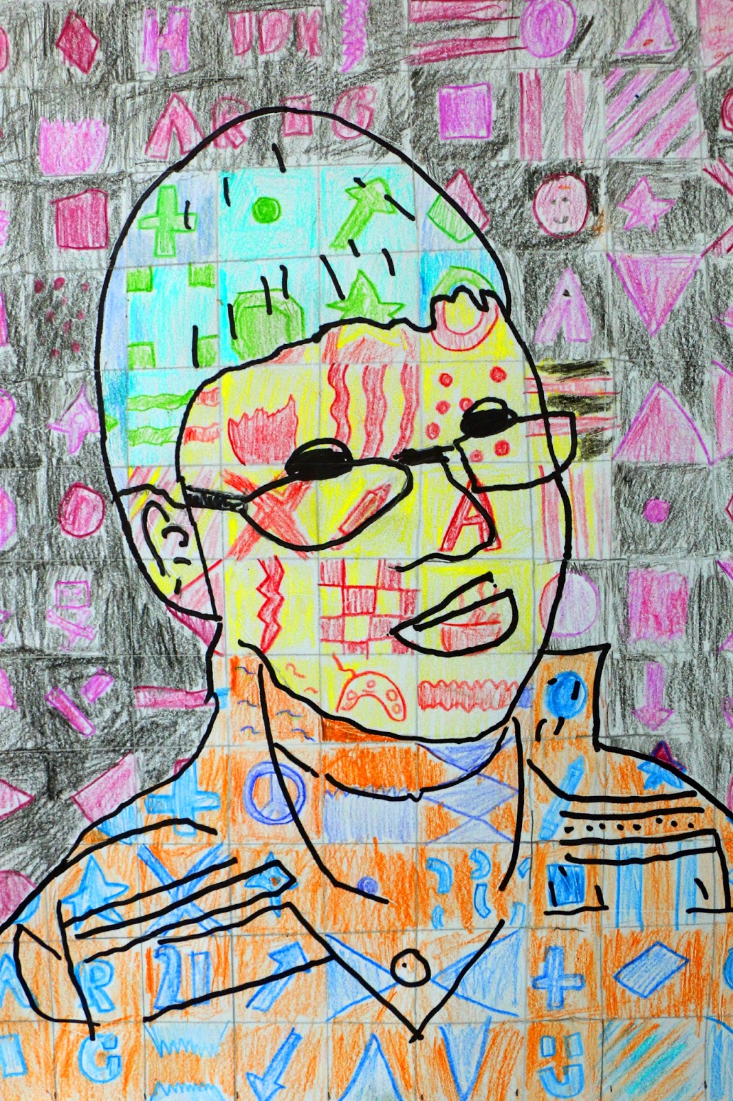 Salem Hyde Artroom : 6th Grade Symbolic Self-Portraits