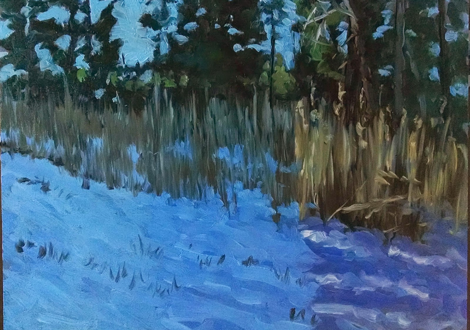 Bill Meuser's Art: Cold Painting