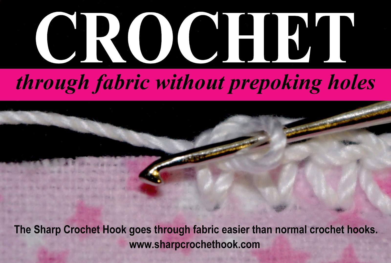 Sharp Crochet Hook: New marketing materials