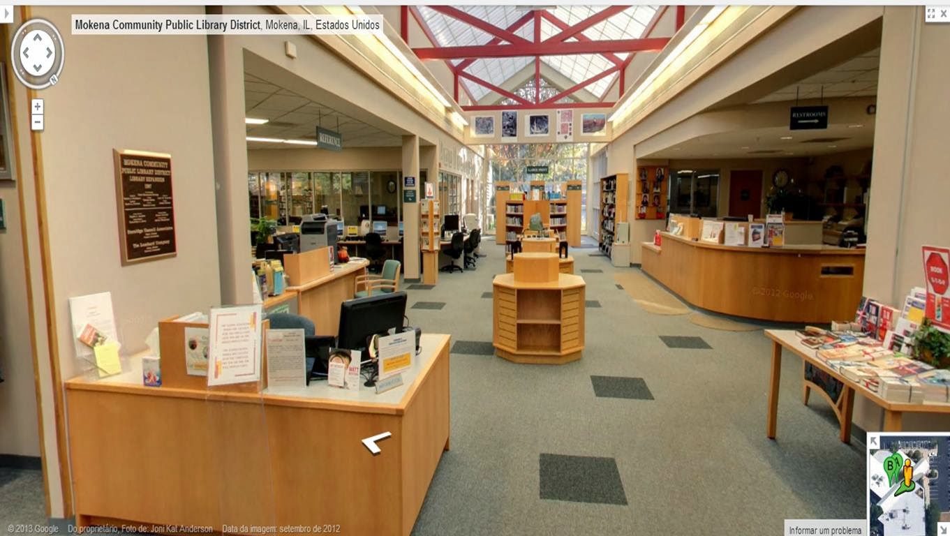BIBLIODADOS: Visita Virtual à Bibliotecas com o Google Street View