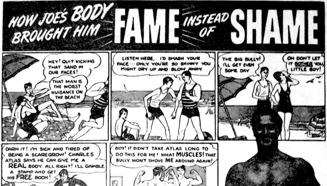 Kleefeld on Comics: Who Drew Charles Atlas?