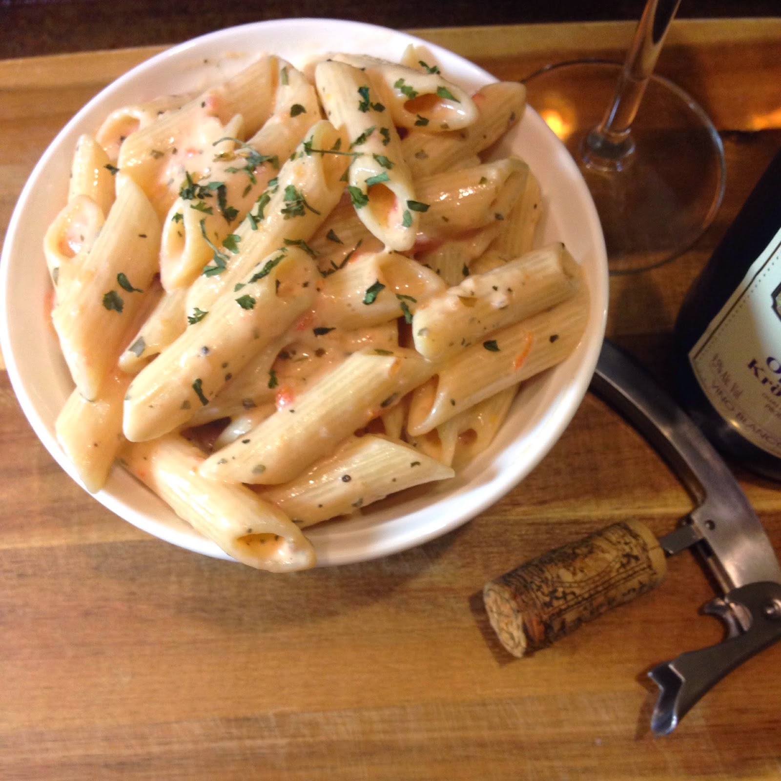 Mau Cocina de Todo: Pasta en Salsa Rosa