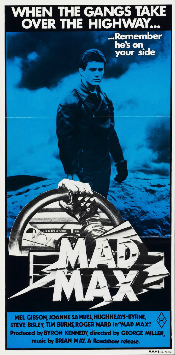 The Geeky Nerfherder: Movie Poster Art: Mad Max Trilogy (1979-1985)