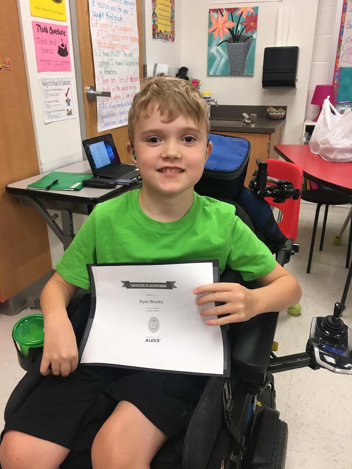 Mrs. Joy's Fourth Grade Blog: ALEKS Completion!