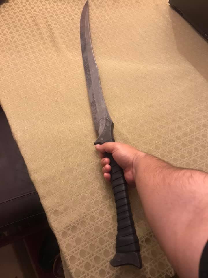 Savage Steel: NEW ZOMBIE TOOLS SWORD: THE DEUCE 3!