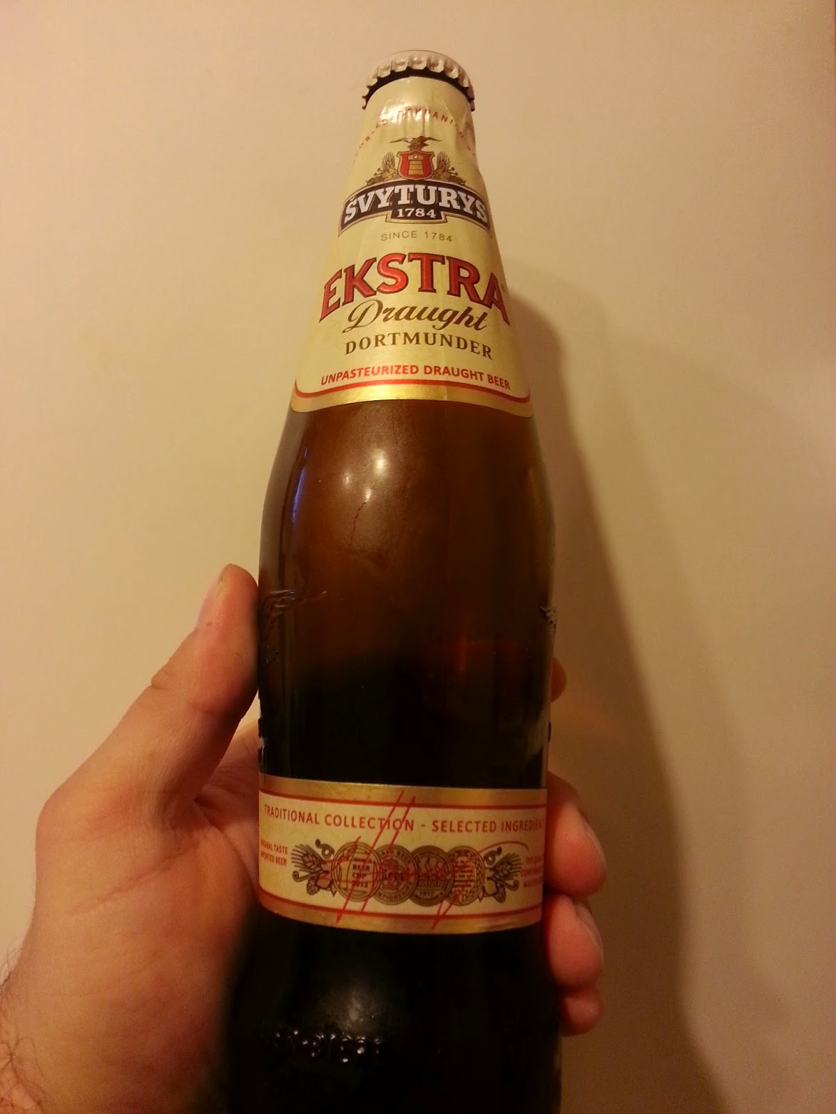 Литовский лагер Svyturys Extra Draught - Пиво, вино, другие напитки и ...