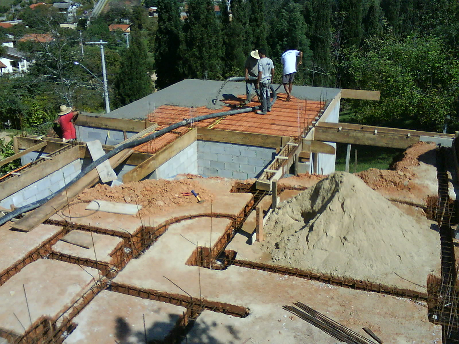 Construção Passo a Passo: concretagem