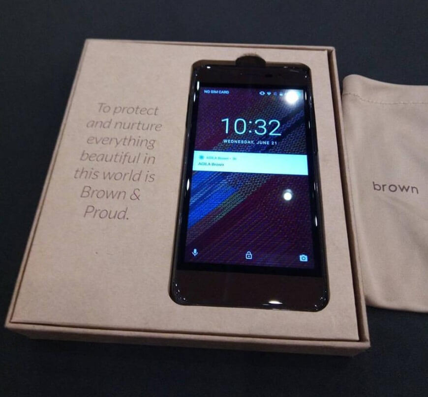 'MyPhone' Launches Brown 1; Quad Core Android Nougat & Just 5.8mm Thin