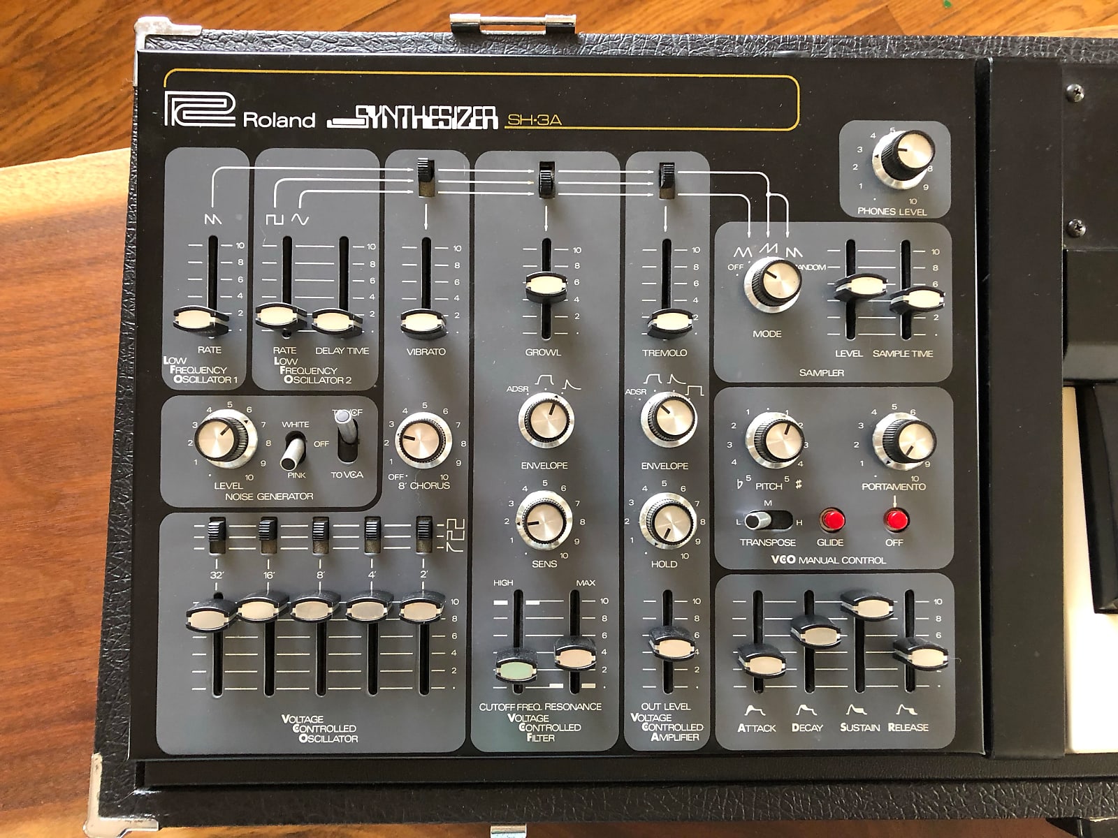 MATRIXSYNTH: Roland SH-3A Synthesizer