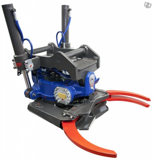 Maarakennus koneita.: Rototilt system...