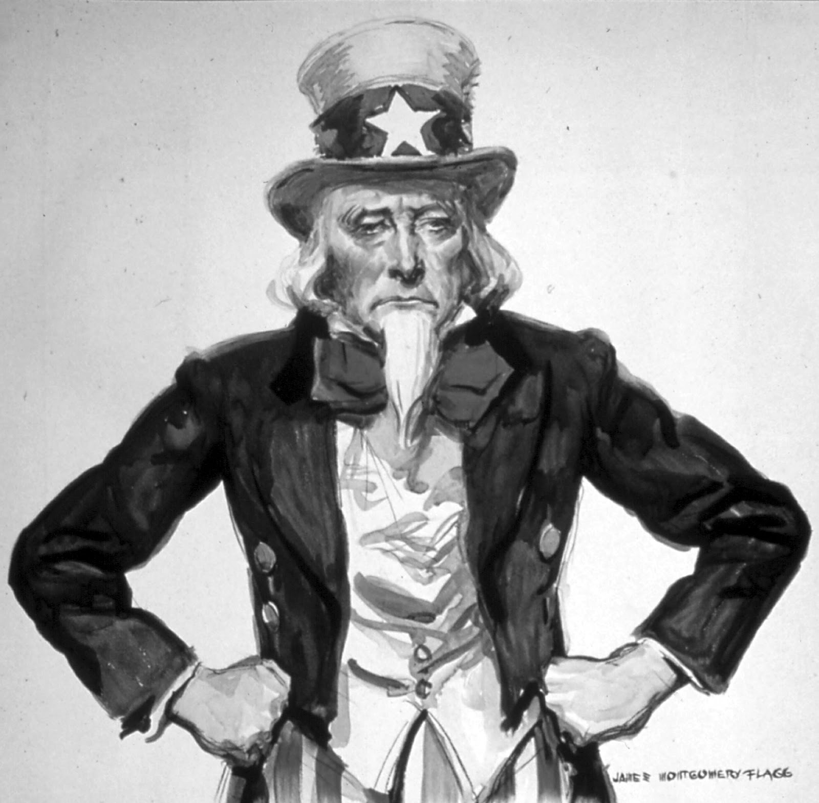Secret Antiquities Uncle Sam Patron Of The United States