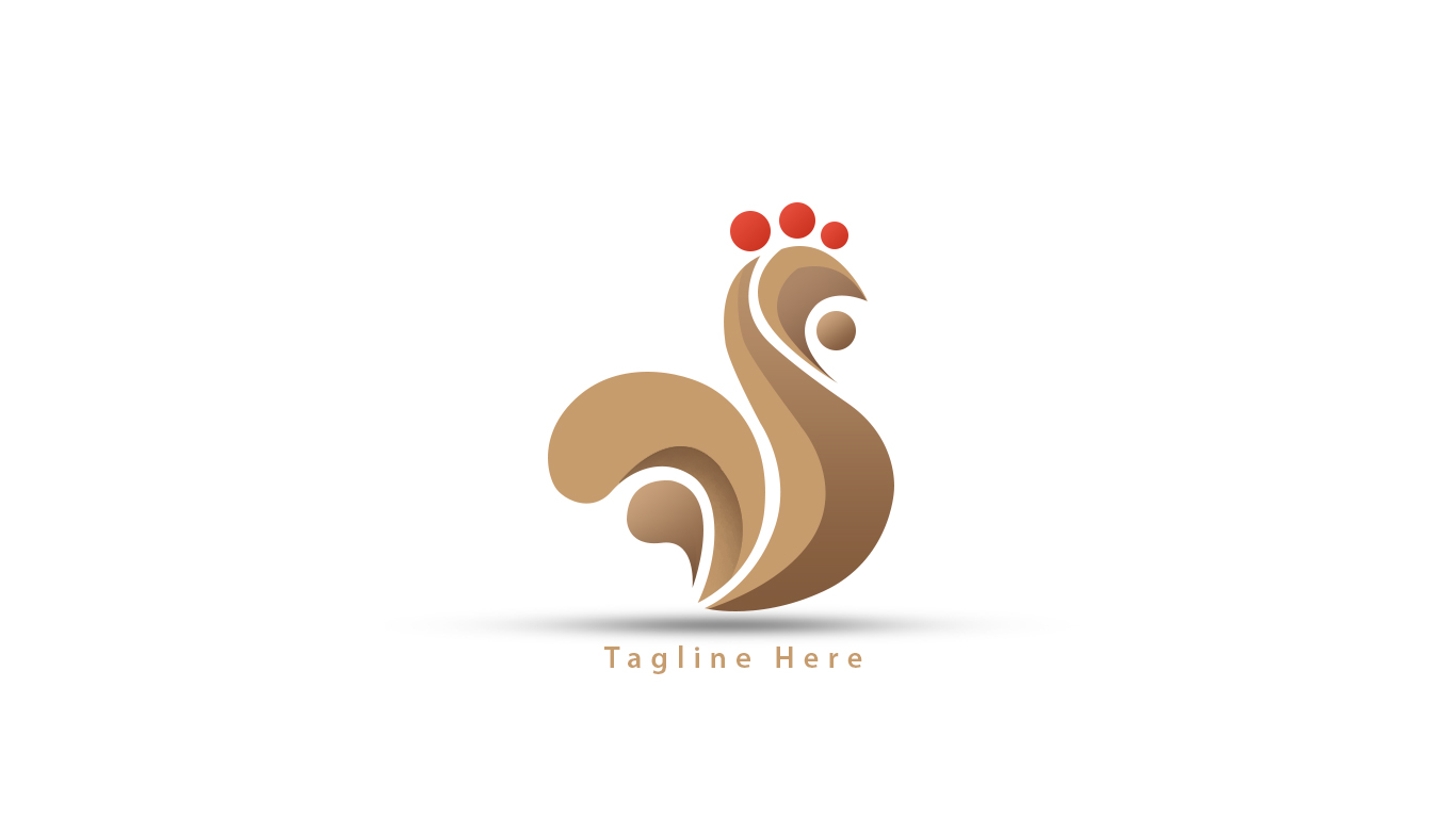 Logo Ayam Simple Cocok Untuk Restoran - Erik Design