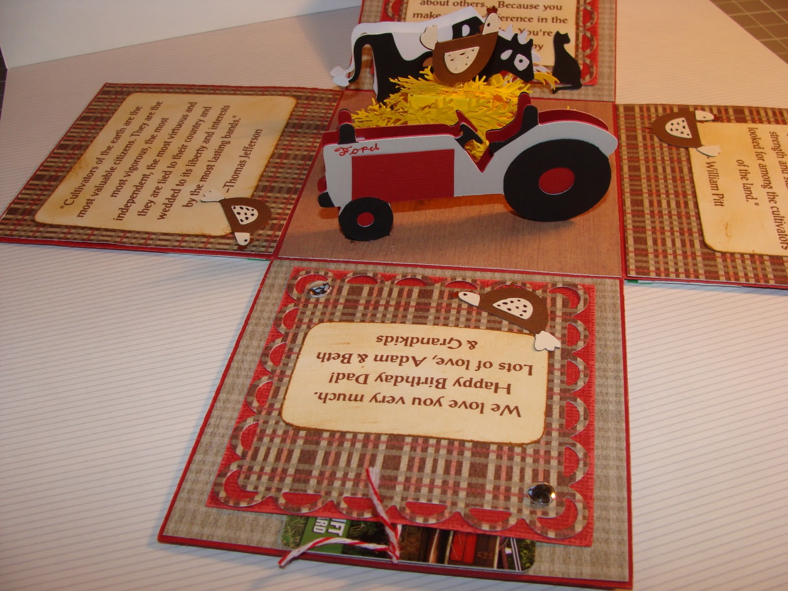 Eastunders Creations: Barn Exploding Box and Tutorial!