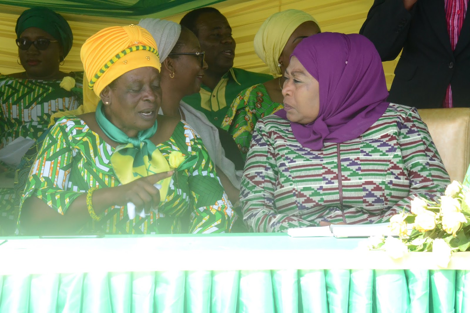 KONGAMANO UWT TAIFA ZANZIBAR LAFANA,MAKAMU WA RAIS ATOA NENO - MICHUZI BLOG