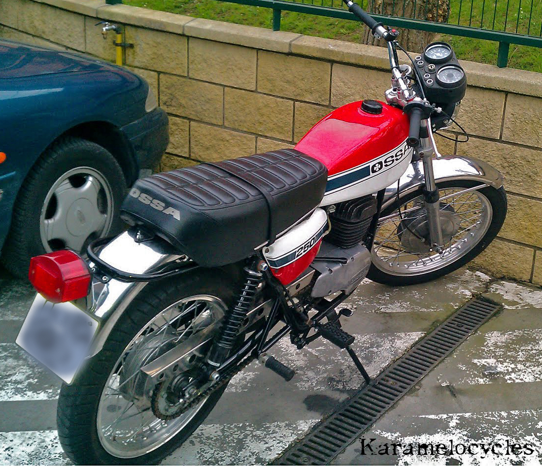 karamelocycles: Ossa 250 T PEPSI