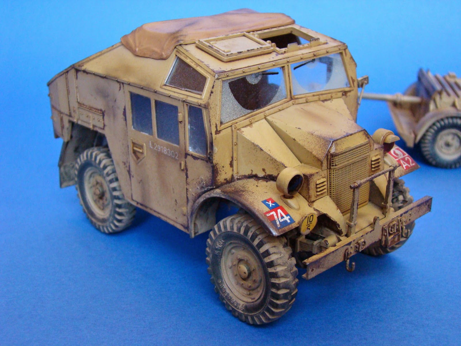 MY mini WORLD: 119. 25PDR FIELD GUN & QUAD GUN TRACTOR – WWII GREAT ...