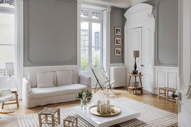 Haussmann style apartment in Lyon