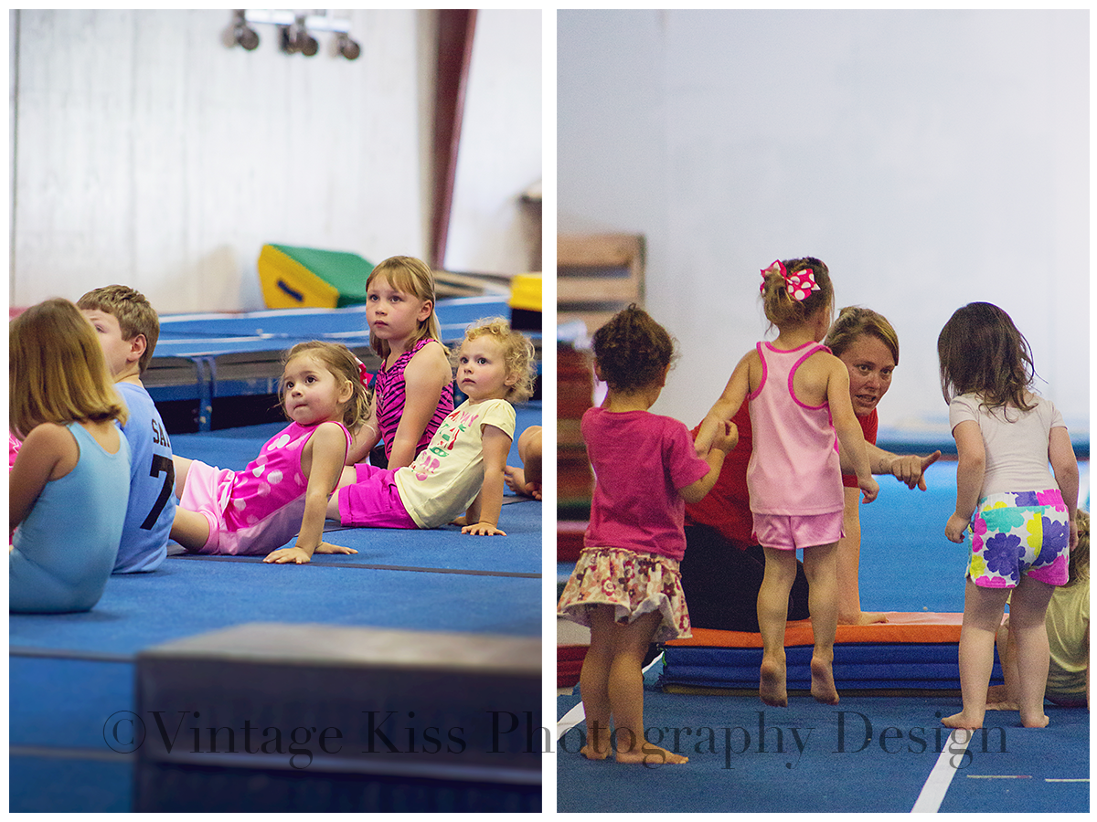 Shelby Demo Photographer First Gymnastics Class