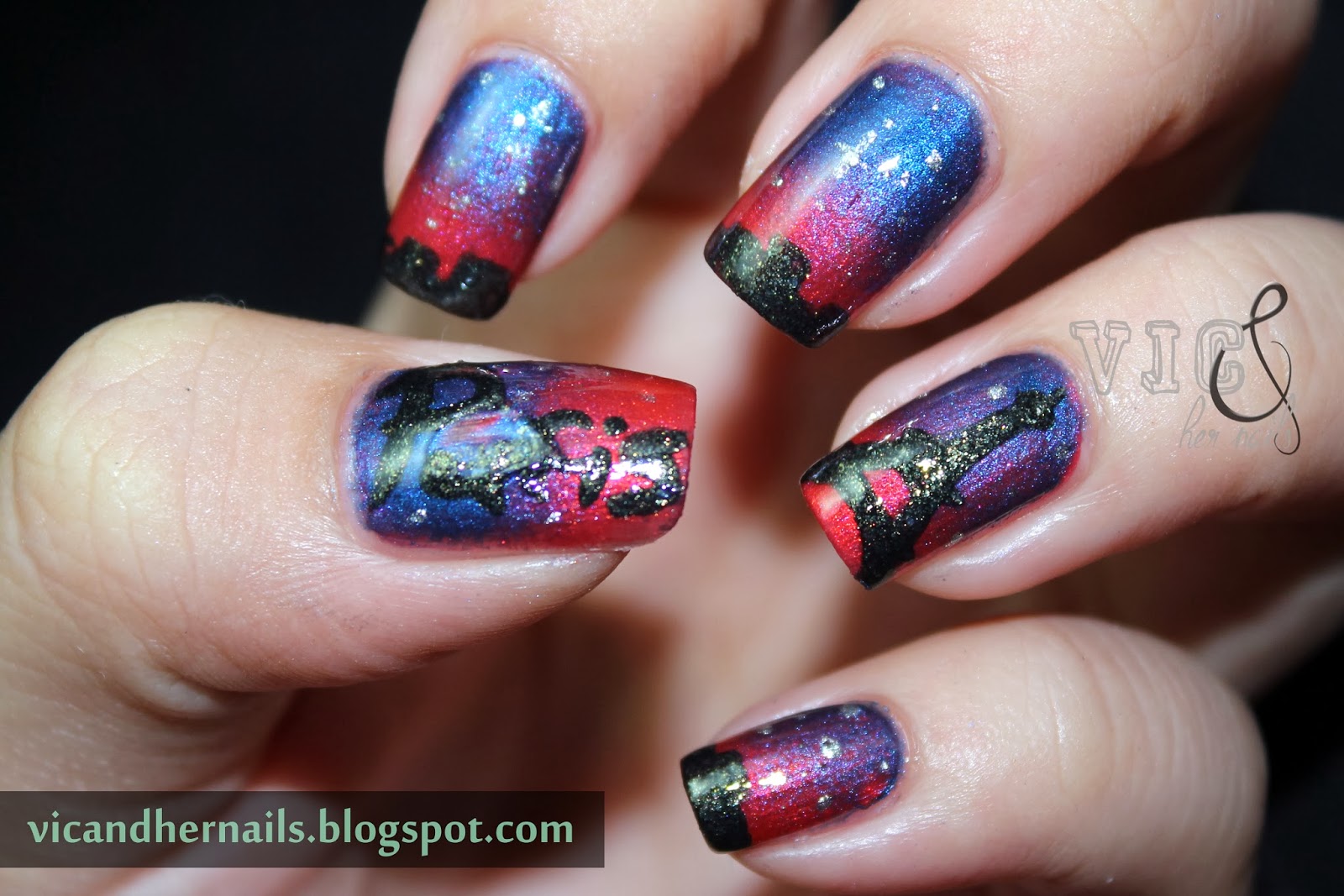 Vic and Her Nails: Crumpet's Nail Tarts 33 DC Day 21 - Europe