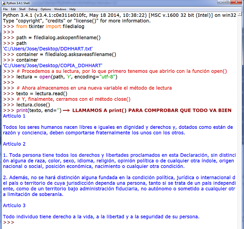 APRENDER A PROGRAMAR CON PYTHON: CREAR, ABRIR Y ESCRIBIR ARCHIVOS