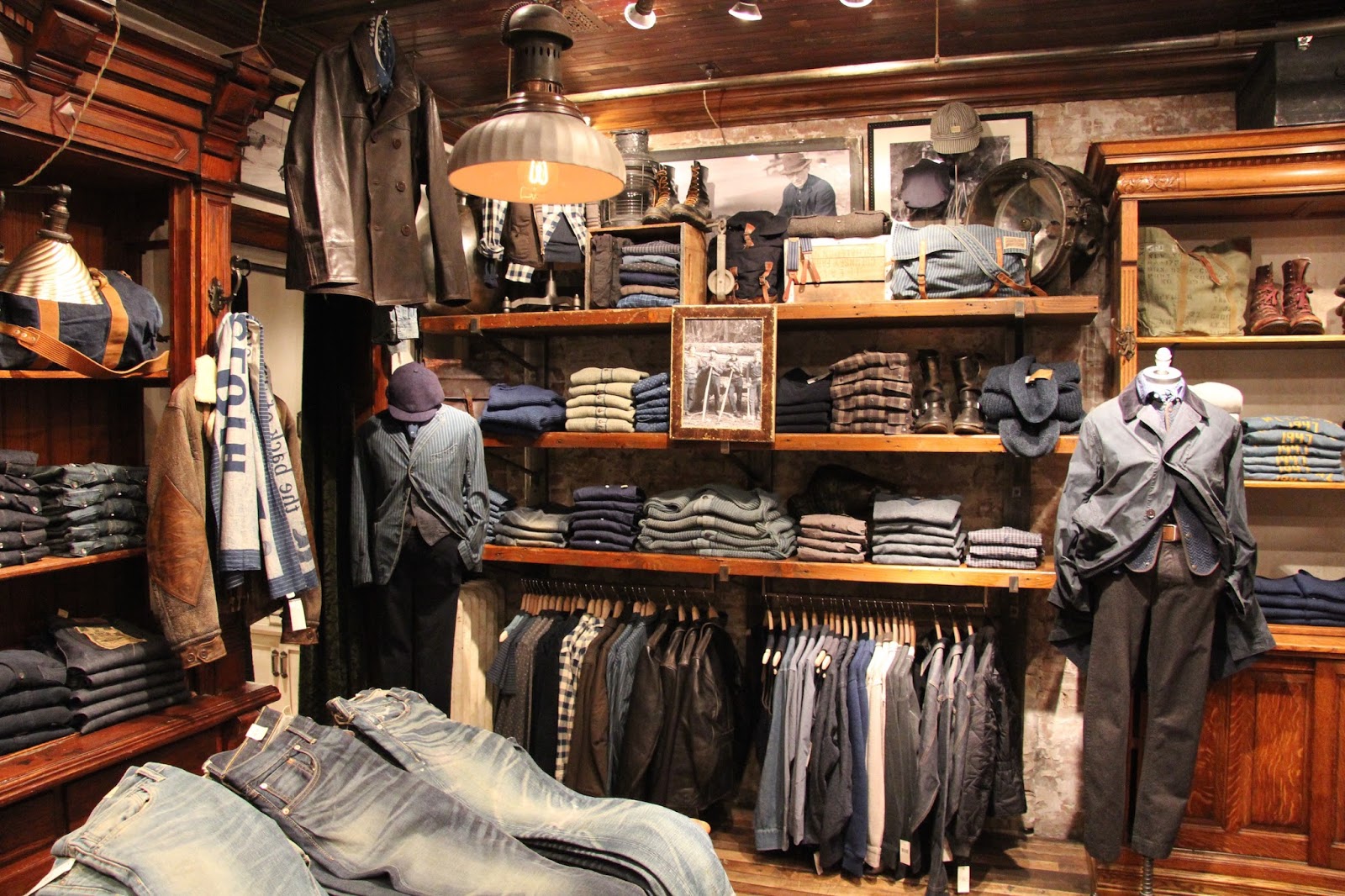 CHAD'S DRYGOODS: INSIDE THE RRL STORE, NEW YORK