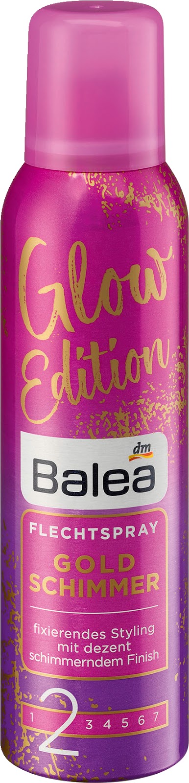 Beccyfairydust: Ein zarter Glow für die Haare Mit der Balea Glow Edition