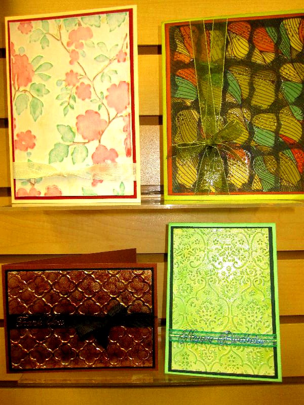 SCRAP ARTS: Class Samples and Schedule