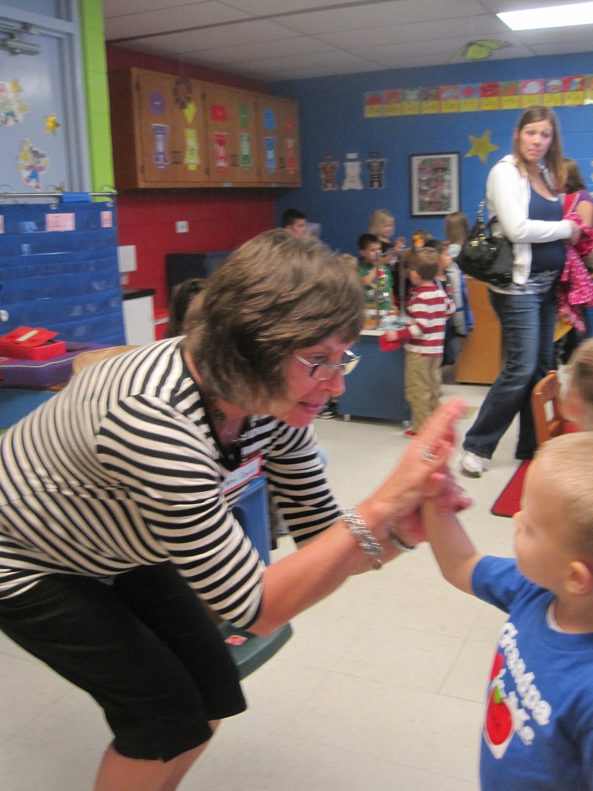 Atwood-Family of FIVE: Meet and Greet for Preschool...for JAMIE!!