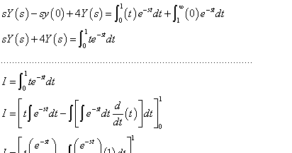 Differential Equations Solved Examples: Laplace Transform Initial Value ...