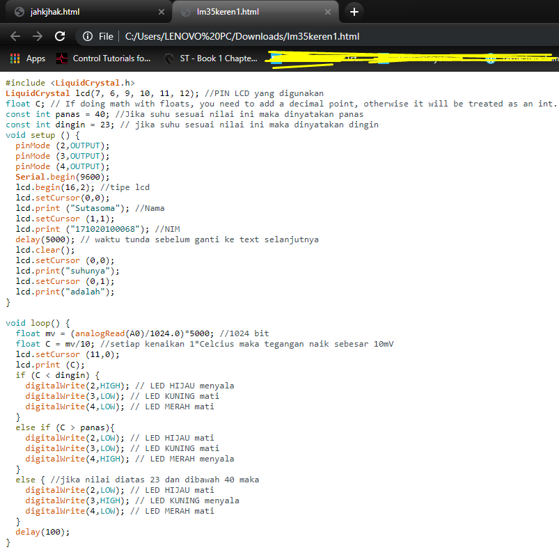 Menulis Coding Arduino di Microsoft Word dengan mudah