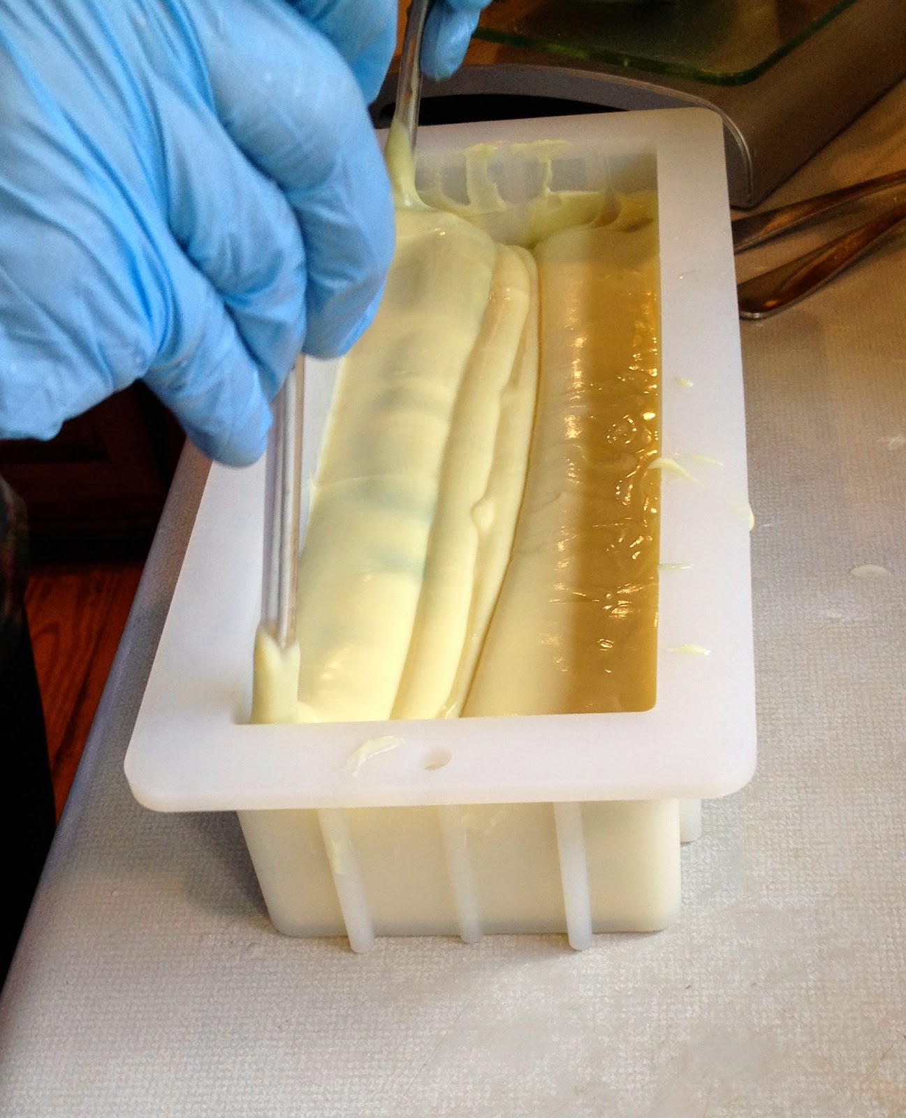 Soap Lily: Three soaps from one batter!