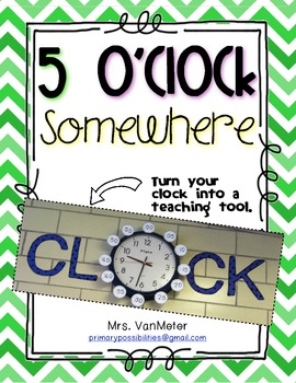 The Best of Teacher Entrepreneurs: FREE MISC. LESSON - “Clock Freebie”