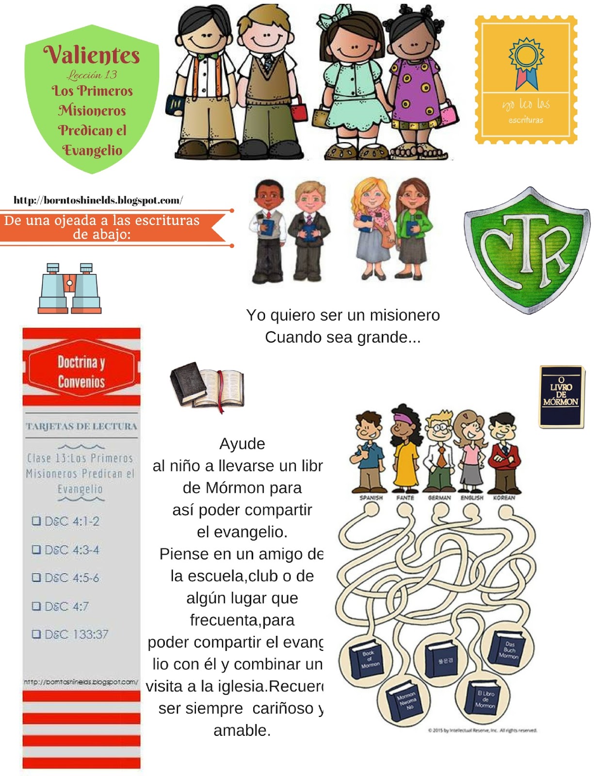 Born to shine ★ LDS: Valientes-13-Los primeros misioneros predican el ...