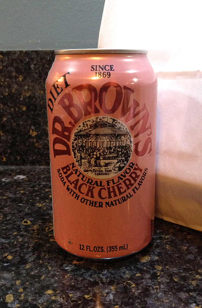 Steve's Root Beer Journal: Dr. Brown's Diet Black Cherry Soda