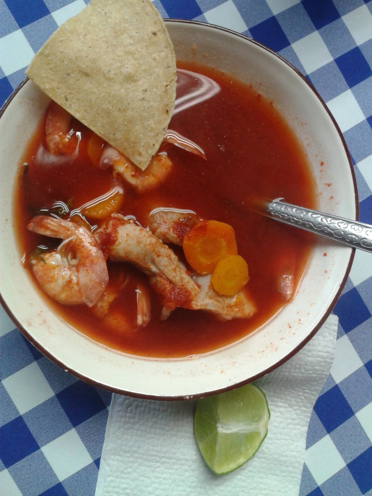 Cocina con XClaus: Caldo de Mariscos