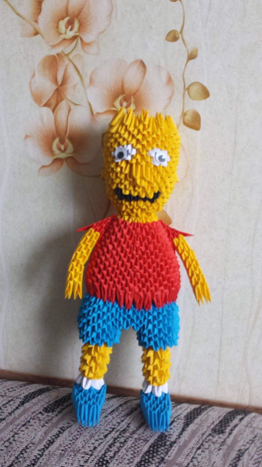 Origami Magic: Ay caramba! - Bart Simpson