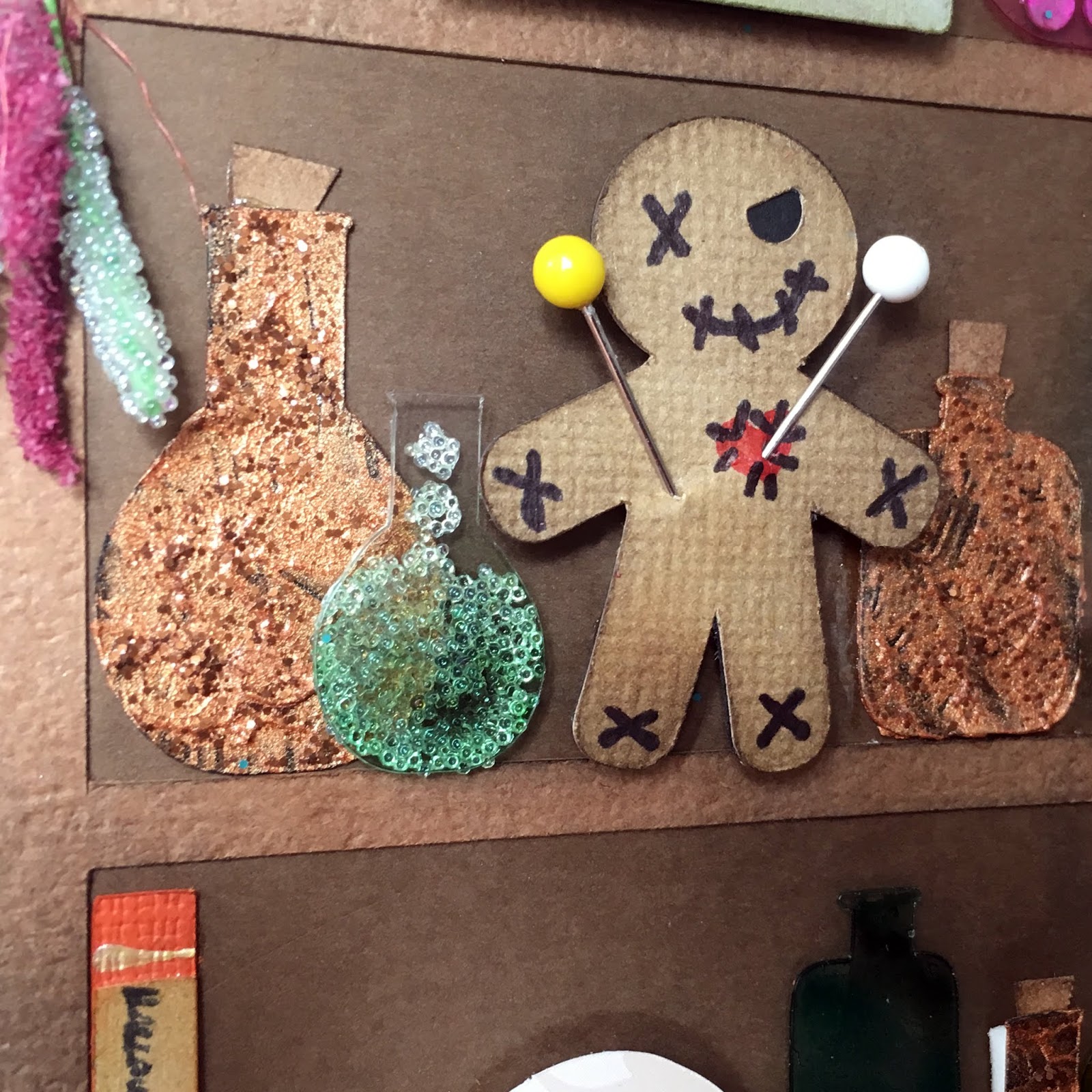 Voodoo Shack: A Halloween and Birthday Card - Alice Scraps Wonderland