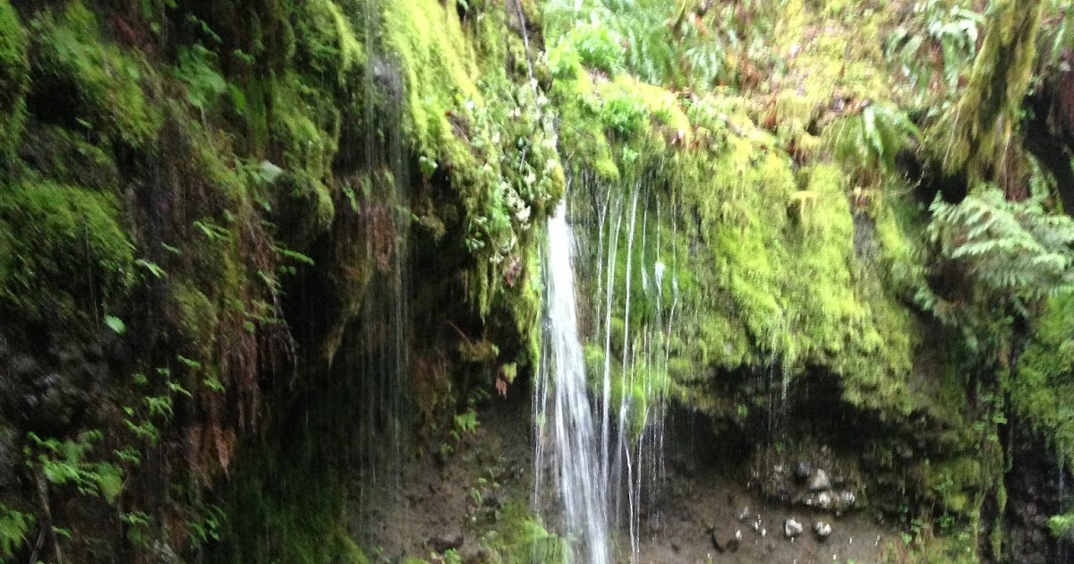 Running through waterfalls