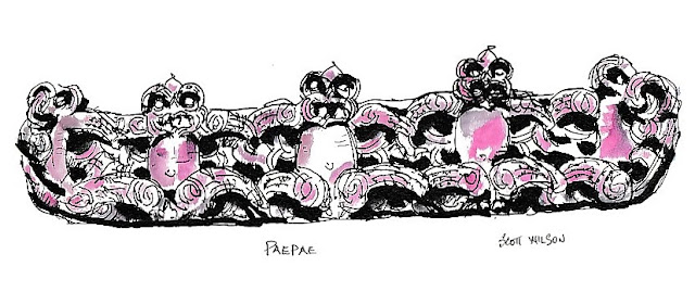 The Taranaki Sketchers: Maori Artifacts