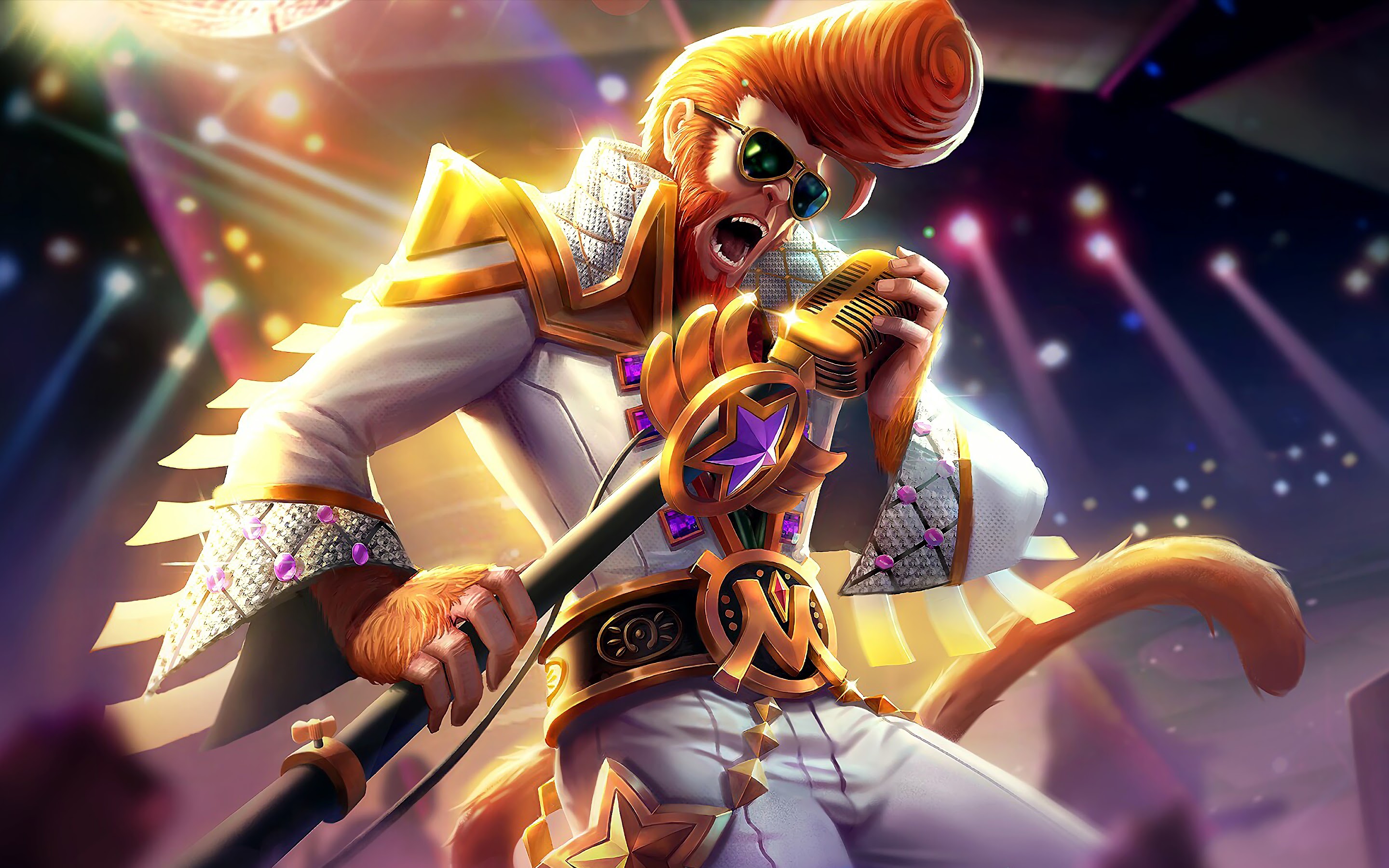 Sun, Rock Star, Skin, Mobile Legends, 4K, #155 Wallpaper PC Desktop