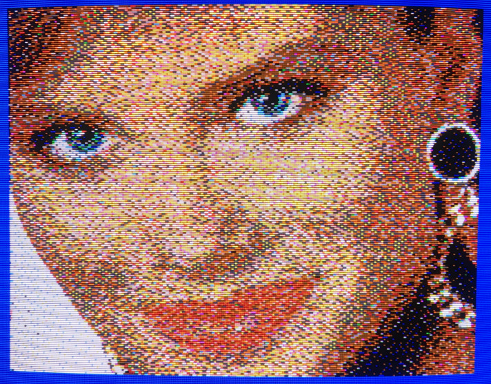 Apple II Projects: Double High Resolution Graphics (DHGR) - Pushing Limits