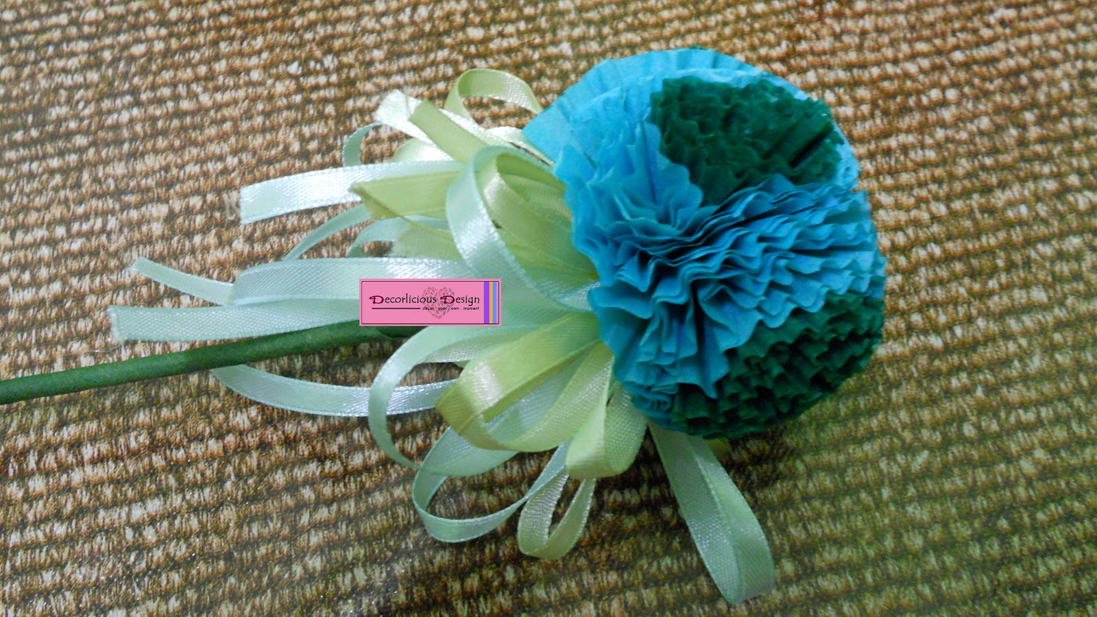 Decorlicious Design: BUNGA TELUR : 2 Warna dalam 1 Bunga