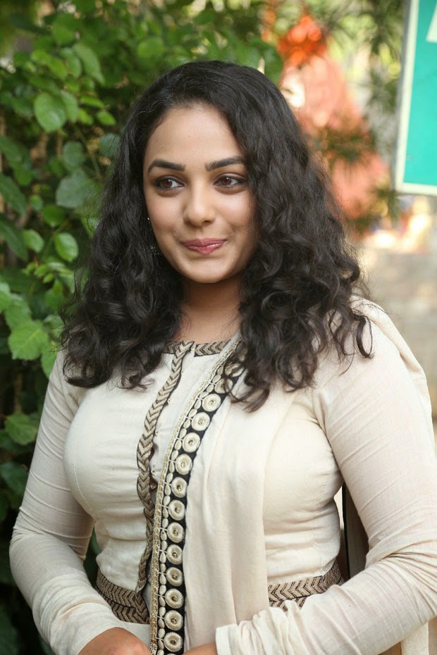 LG moviee: Nithya Menon at OK Bangaram Audio Success Meet Photos