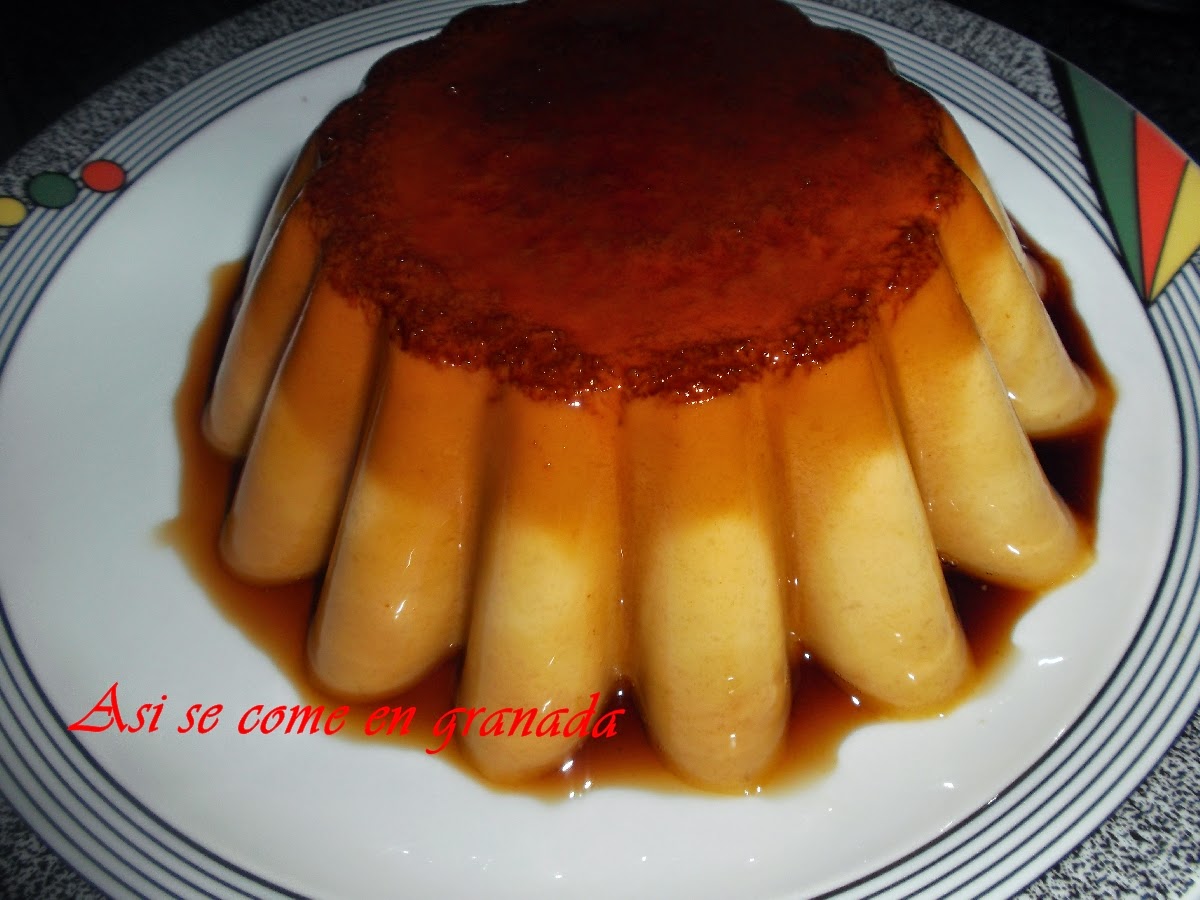 Así se come en Granada.: Pudding