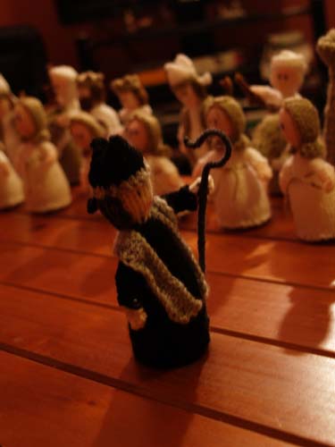 Valerie's Knitting Gallery: Knitted Chess Set