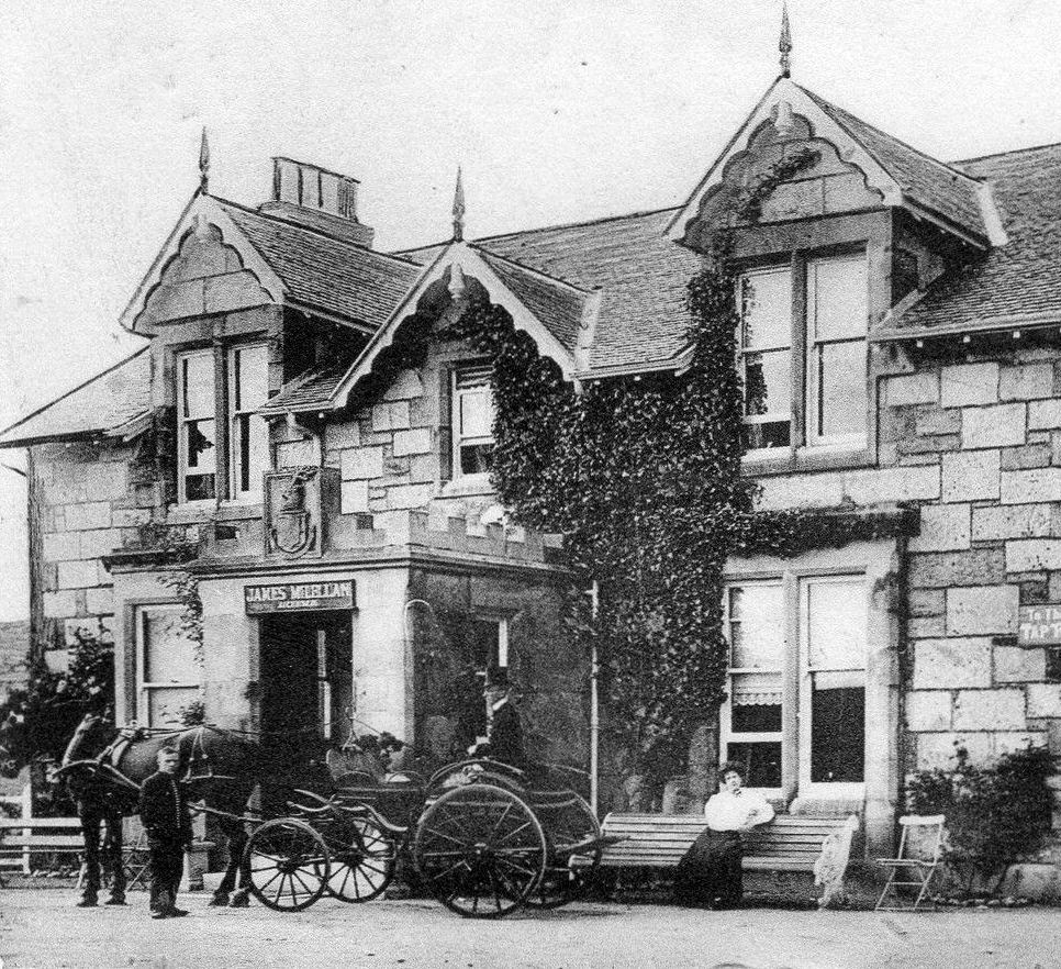 Tour Scotland: Old Photograph Hotel Colintraive Scotland