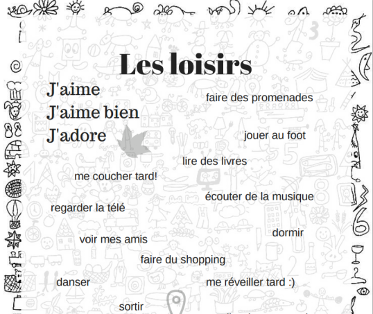 Loisirs: exprimer goûts et préférences
