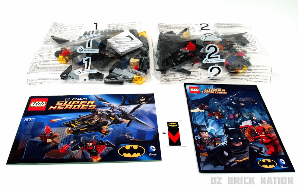 Oz Brick Nation: LEGO Super Heroes 76011 Batman: Man-Bat Attack Review.