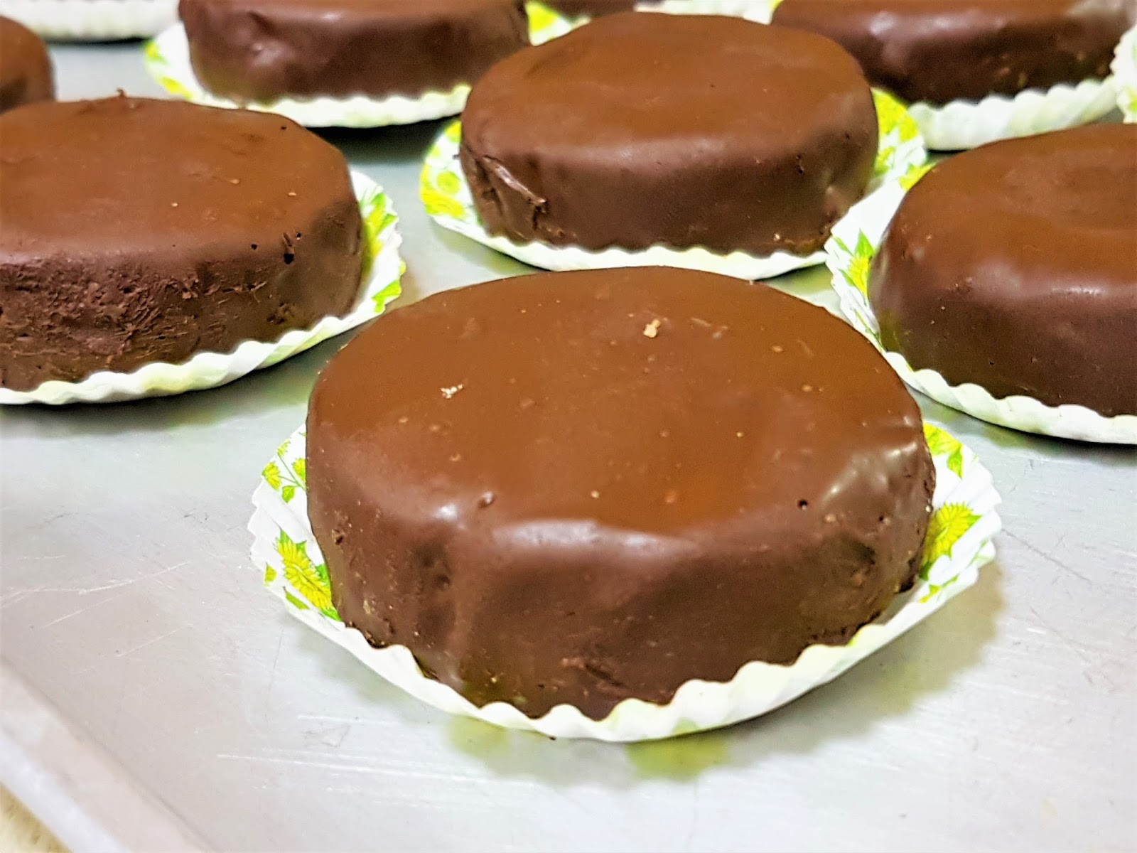 Kasher's Kitchen: Polvoron - Chocolate Coated